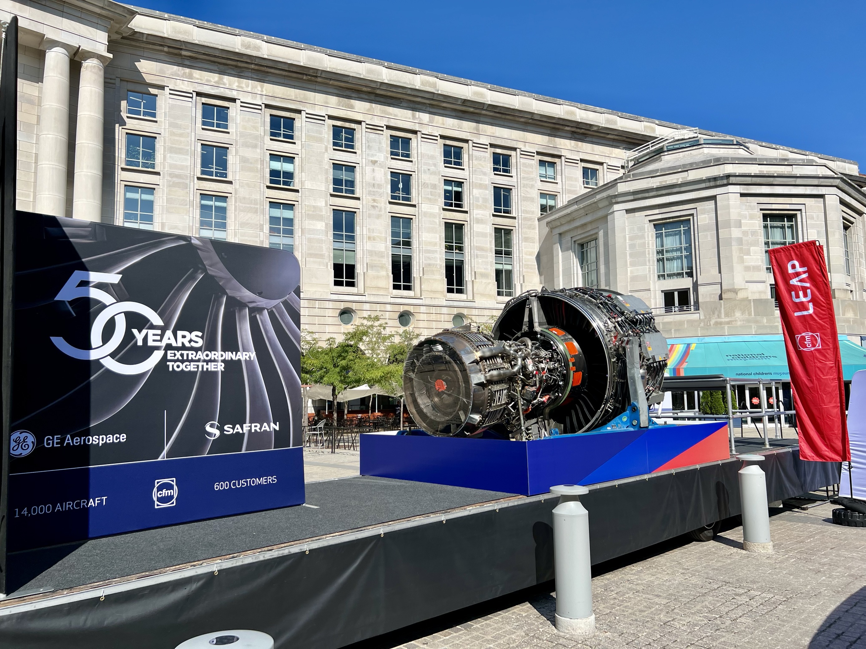 CFM LEAP Engine Goes on Tour Nationwide | GE Aerospace News